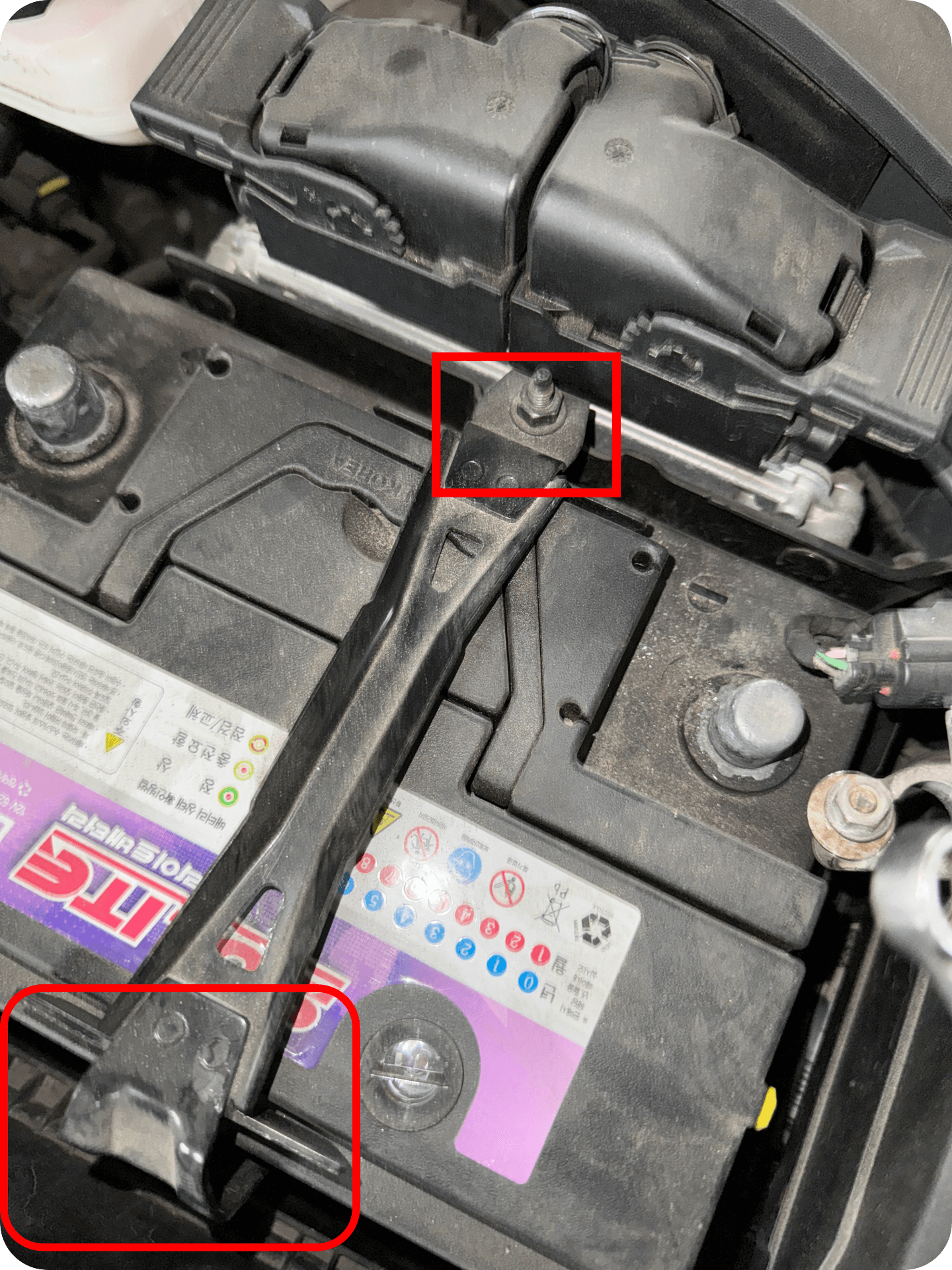 아반떼ad 자동차 배터리 수명 및 자동차 배터리 셀프 교체방법 꿀 정보 노트